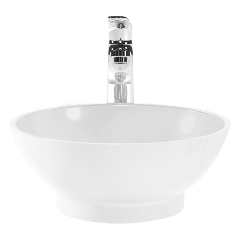 Lavamanos Vessel Sabina Blanco | Sanplaza Cerámicas