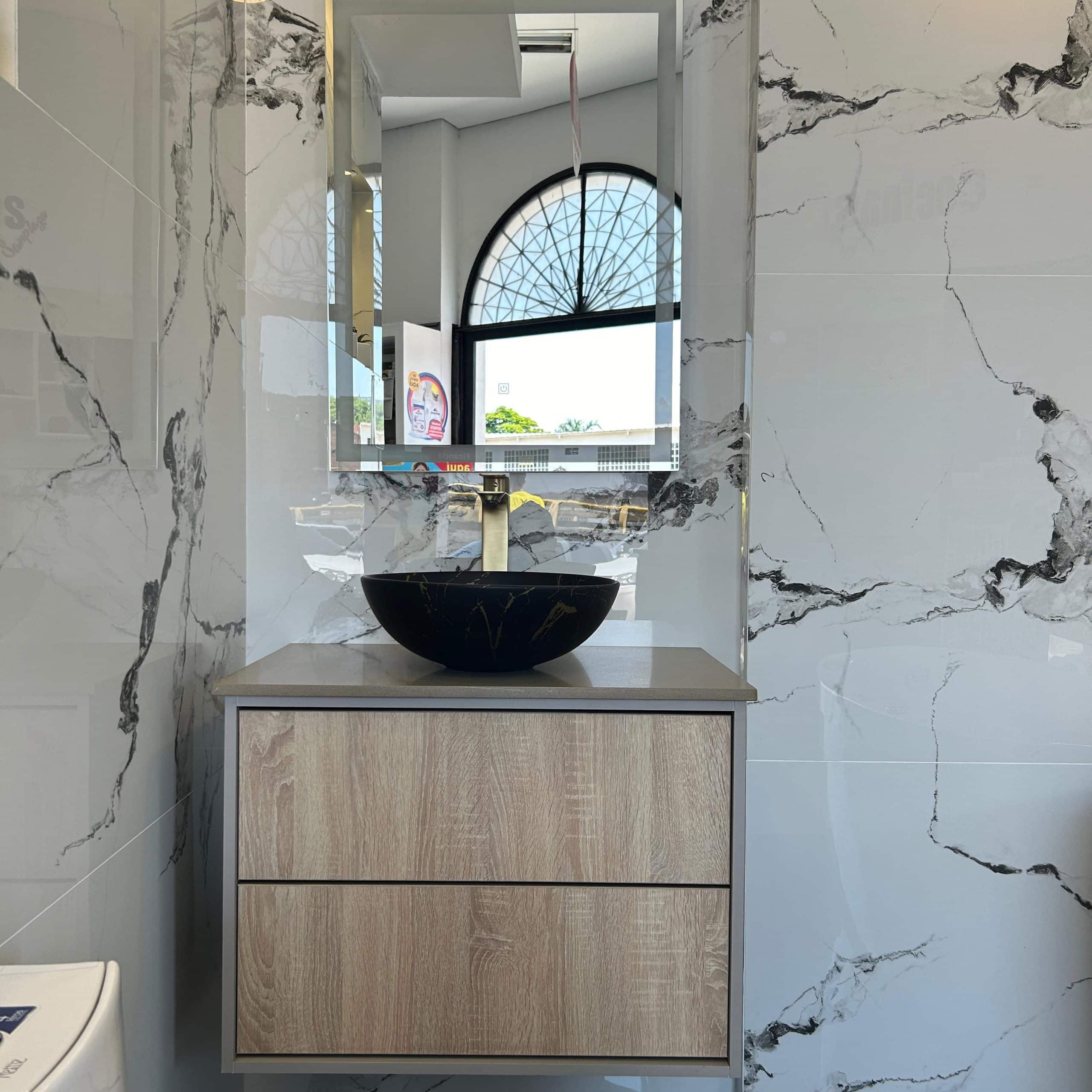 Mueble Elevado Berlin 70x46 Cm meson Quartzone Beige | Sanplaza Cerámicas